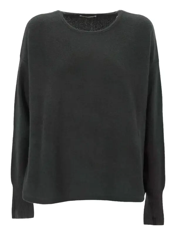 OLIVER LATTUGHI Drop Shoulder Sweater - Grey