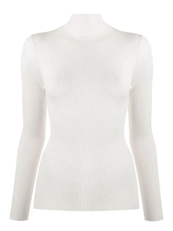 Wolford Wool Turtle-neck Sweater - Beige