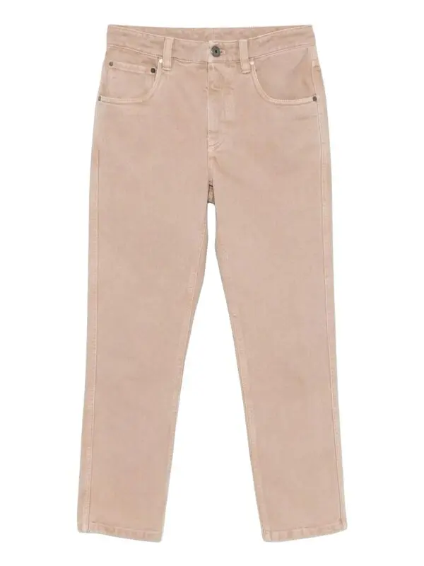Brunello Cucinelli Cotton Jeans - Nude