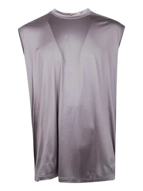 Rick Owens Sleeveless T-shirt - Gray