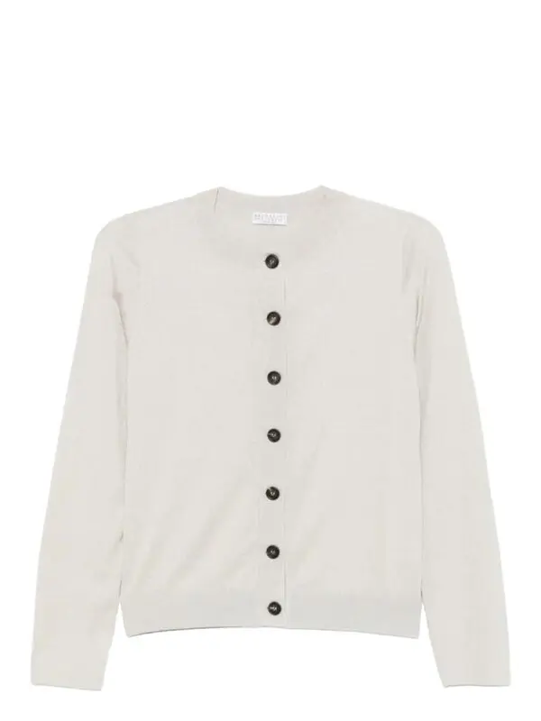 Brunello Cucinelli Metallic Thread Cardigan - No