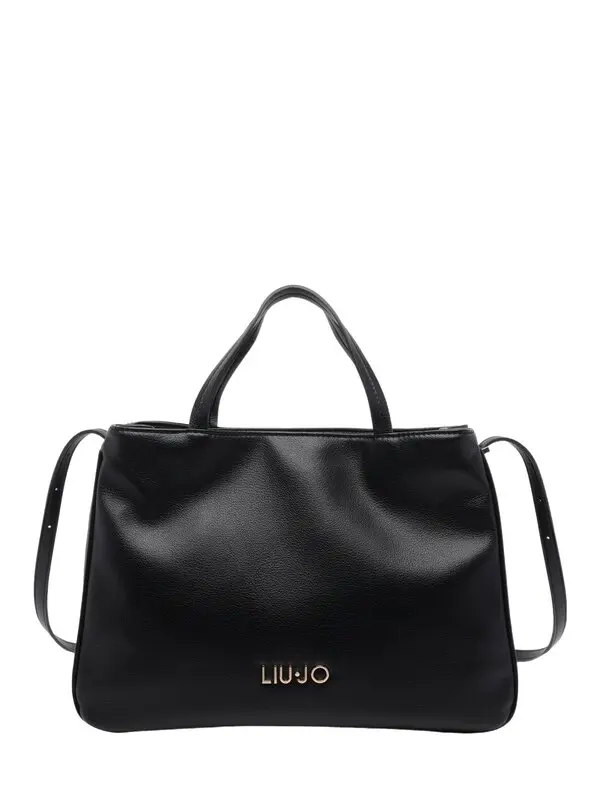Liu Jo Double Compartment Crossbody Bag - Black