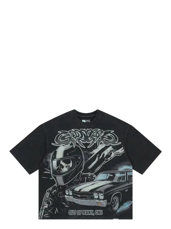 GODSPEED American Muscle Tee Shirt - Black