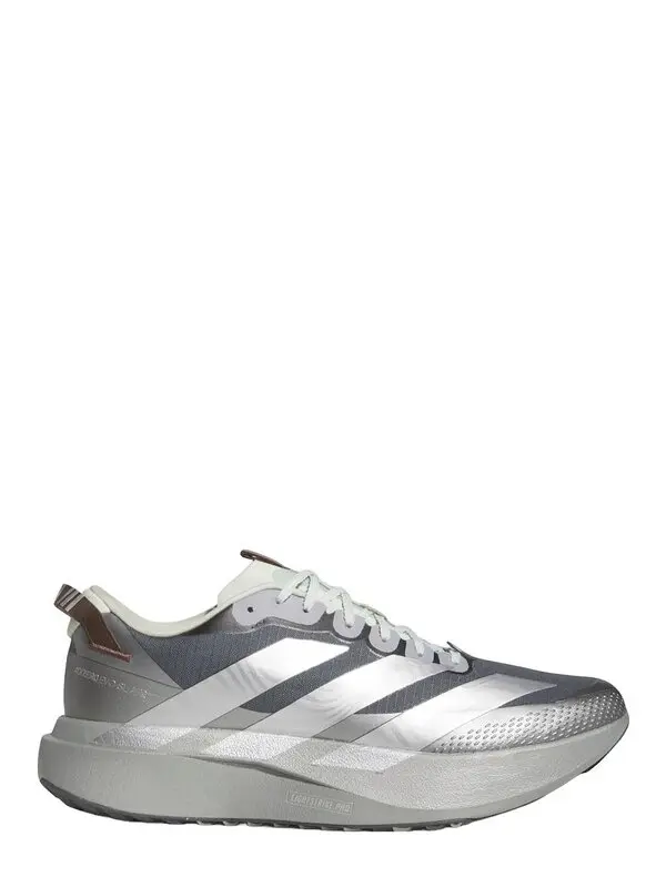 Adidas Adizero Evo Sl Atr Star Wars Mandalorian & Grogu Athletic Sneakers - Grey Five/matte Silver/linen Green