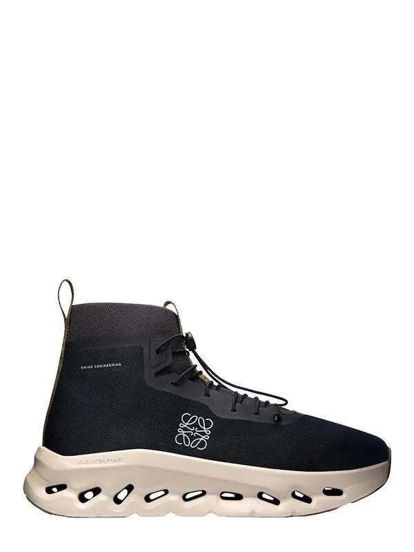 On Cloudtilt Hi Loewe Sneakers - Black/oatmeal/olive