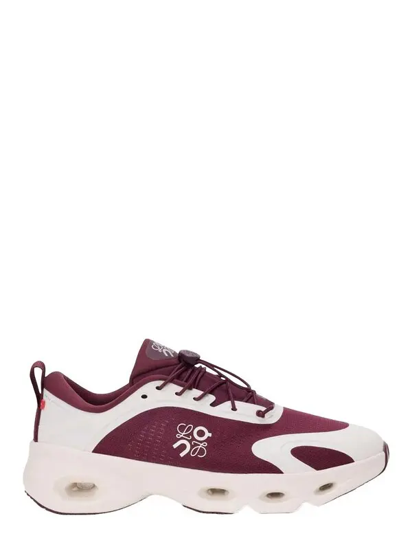 On Cloudsolo Loewe Sneakers - Burgundy/eggshell