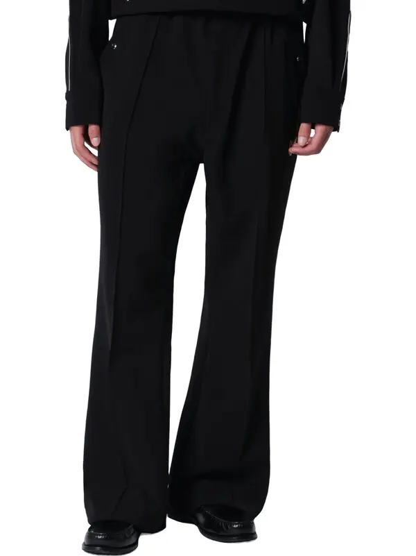 Needles Piping Cowboy Polyester Pants - Black