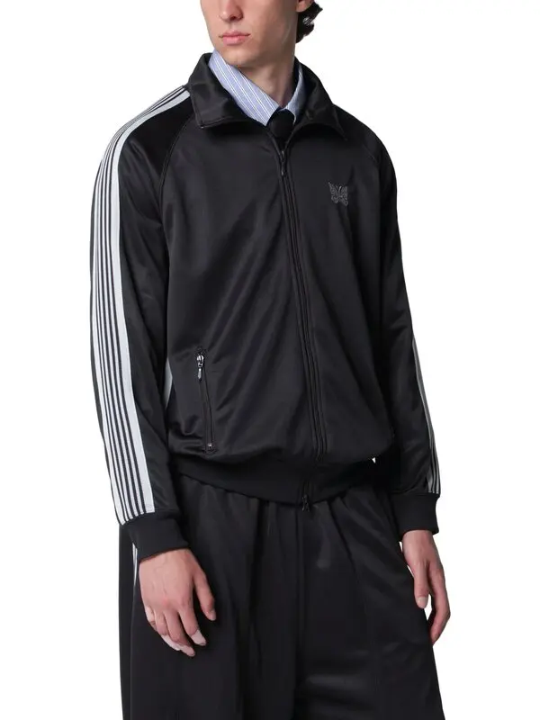 Needles Jacquard Polyester Track Jacket - Grey