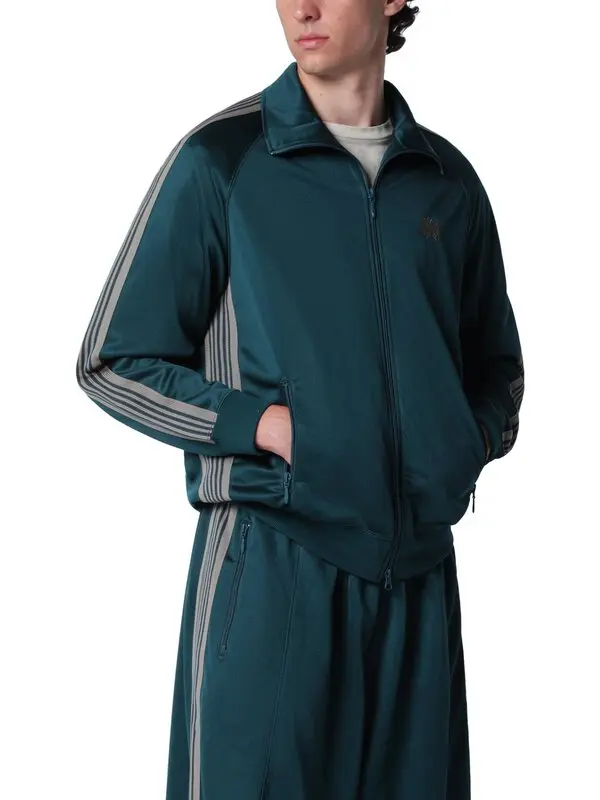 Needles Jacquard Polyester Track Jacket - Green