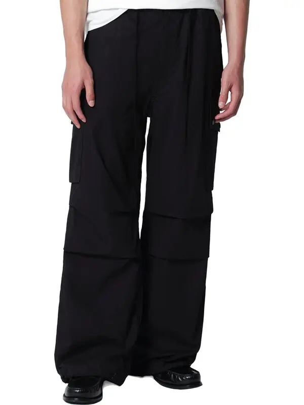 Needles Cotton-nylon Oxford Cargo Pants - Black