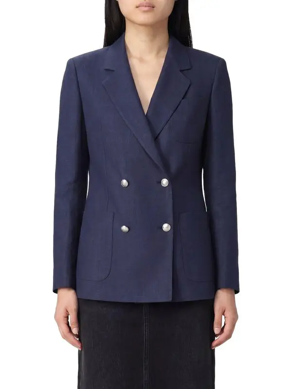 Tagliatore Double Breasted Blazer - Blue