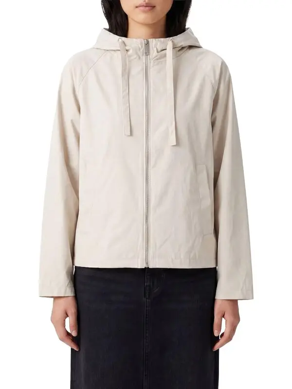 OOF WEAR Zip-up Hooded Jacket - White