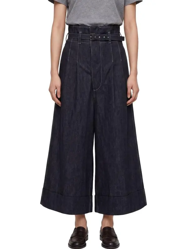 Junya Watanabe Wide Leg Jeans - Black