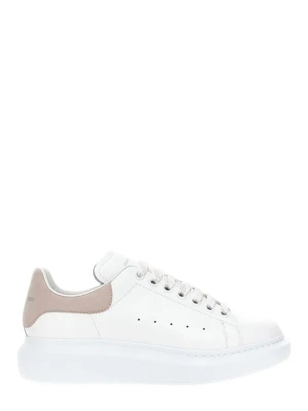 Alexander McQueen Leather Sneakers - Pink