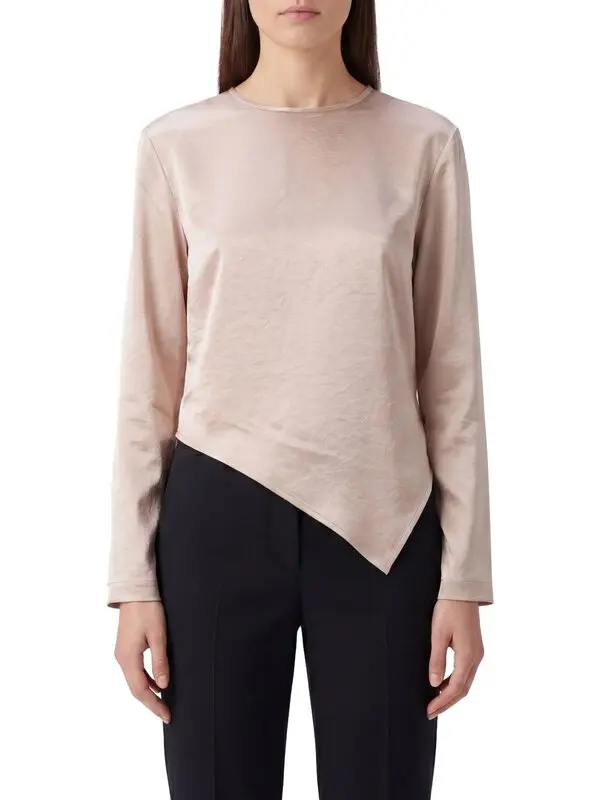 Nanushka Asymmetrical Top - Pink