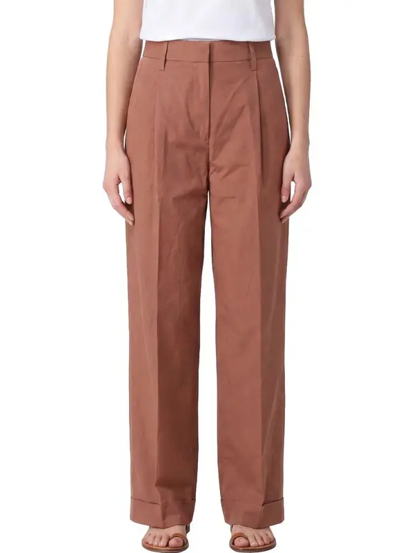 FORTE_FORTE Wide Leg Trousers - Pink