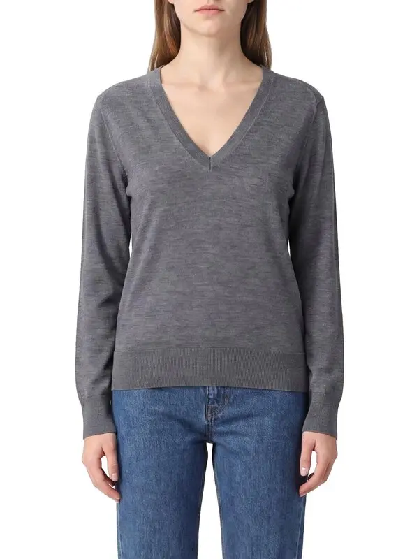 Loulou De Saison V-neck Cashmere Sweater - Charcoal