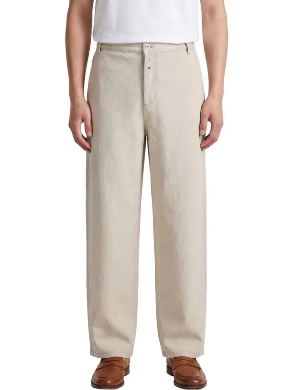 Jacquemus Tailored Wide-leg Trousers - Beige