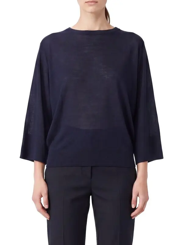 Jacquemus Knitted Top - Black