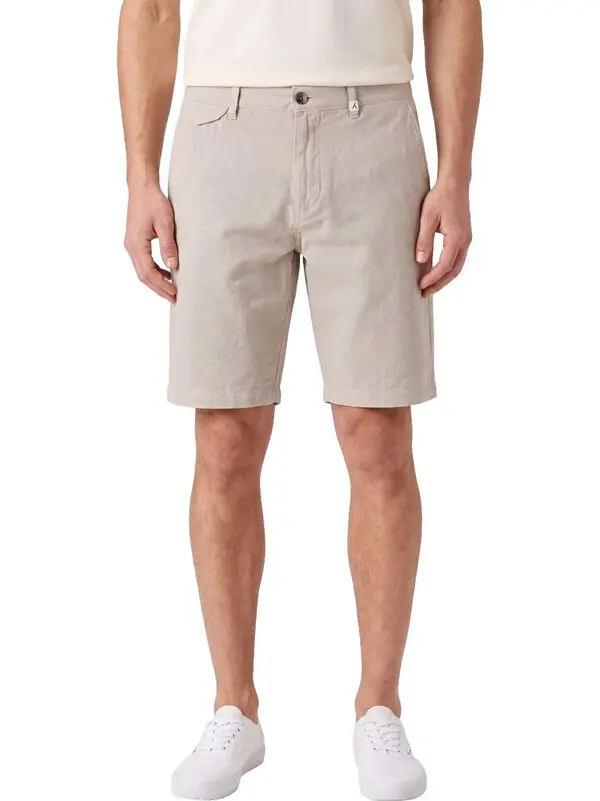 MYTHS Cotton Chino Shorts - Brown