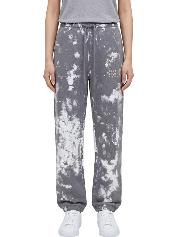 MAISON MARGIELA Tie-dye Jogger Pants - Grey