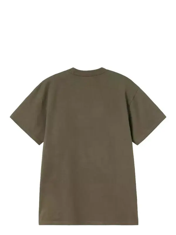 Carhartt Work In Progress Logo-detail Short-sleeve T-shirt - Green