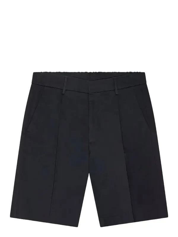 Nn07 Panelled Shorts - Black