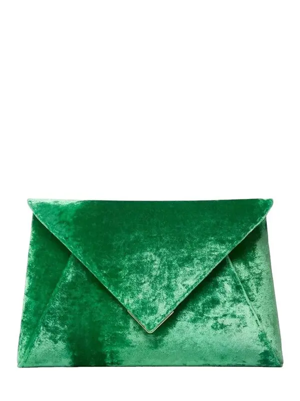 Tyler Ellis Small Lee Pouchet Clutch Bag - Green