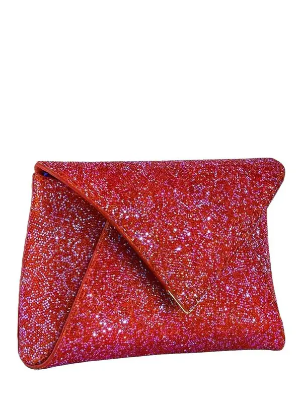 Tyler Ellis Small Lee Pouchet Clutch Bag - Red
