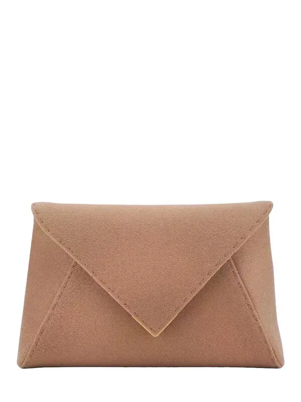 Tyler Ellis Large Lee Pouchet Clutch Bag - Neutrals