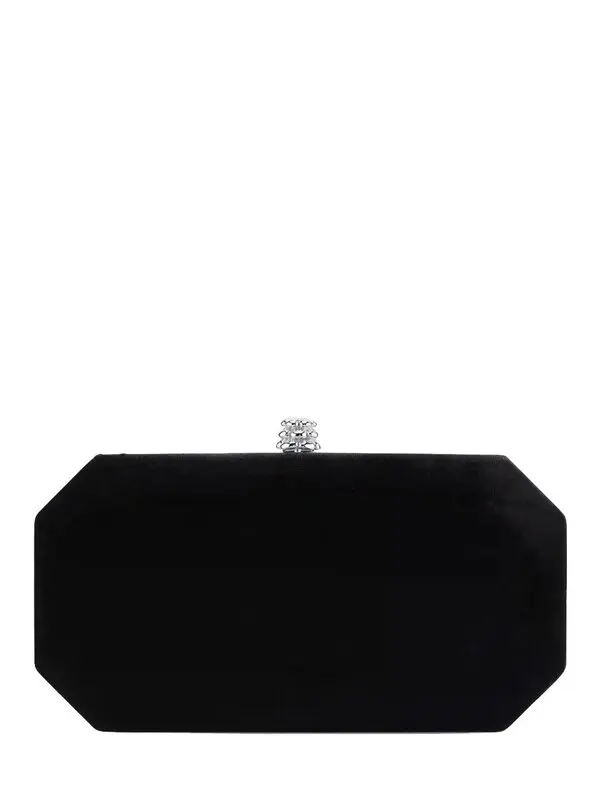 Tyler Ellis Small Perry Clutch Bag - Black