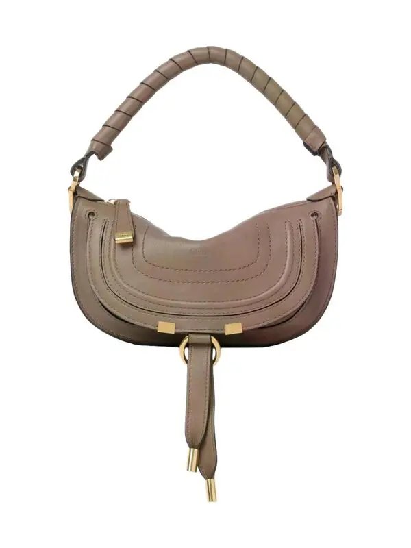 Chloé Marcie Leather Mini Tote Bag - Neutrals