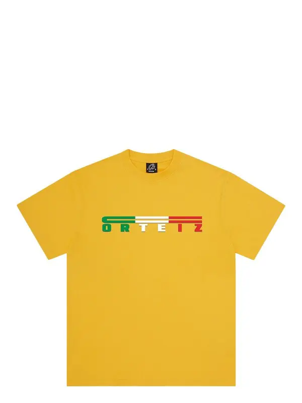 CORTEIZ Skrrr" Graphic T-shirt - Yellow