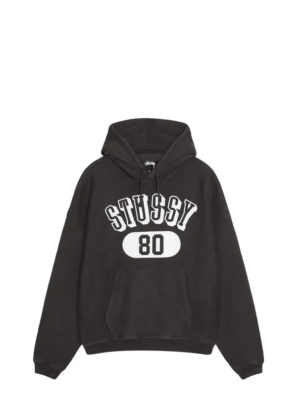 StÜssy 80 Relaxed Hoodie - Black