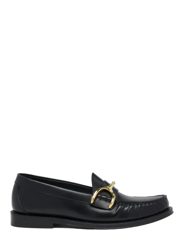 Alexander McQueen Wishbone Loafer - Black