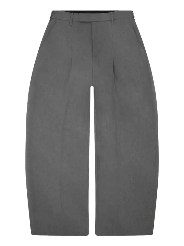 ABOUT:BLANK Pleated Trousers - Grey