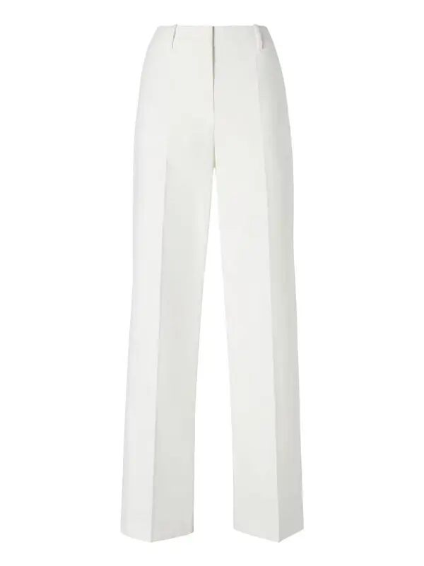 Fendi Technical Canvas Tailored Trousers - White