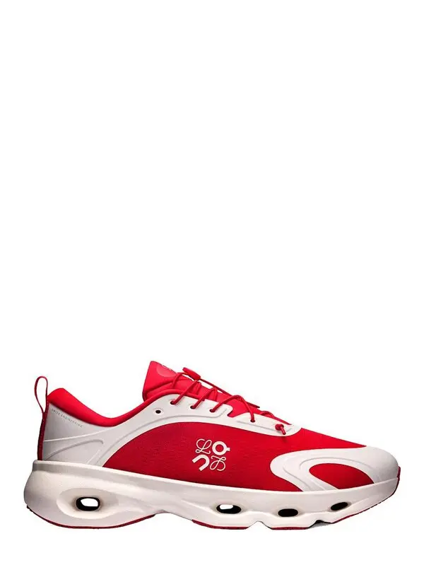 On Cloudsolo Loewe Sneakers - Red/eggshell