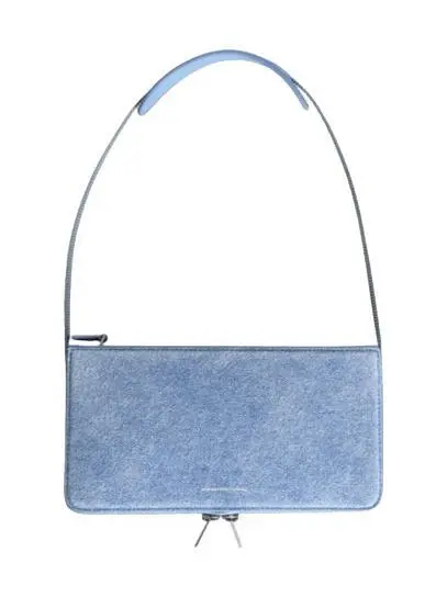 Alexander Wang Siren Pochette Bag - Vintage Medium Indigo