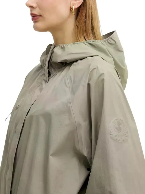 SAVE THE DUCK Shower Hooded Coat - Neutrals