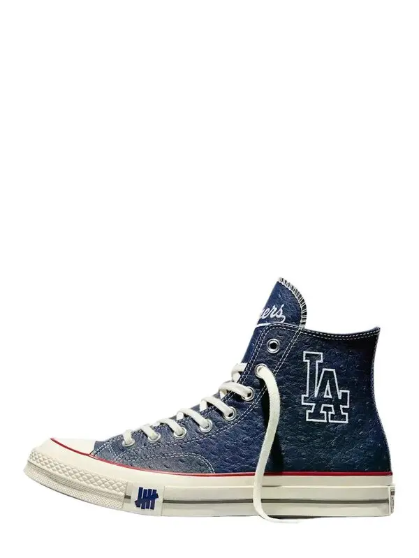 CONVERSE X Dodgers X Undefeated Chuck 70 High-top Sneakers - Blue
