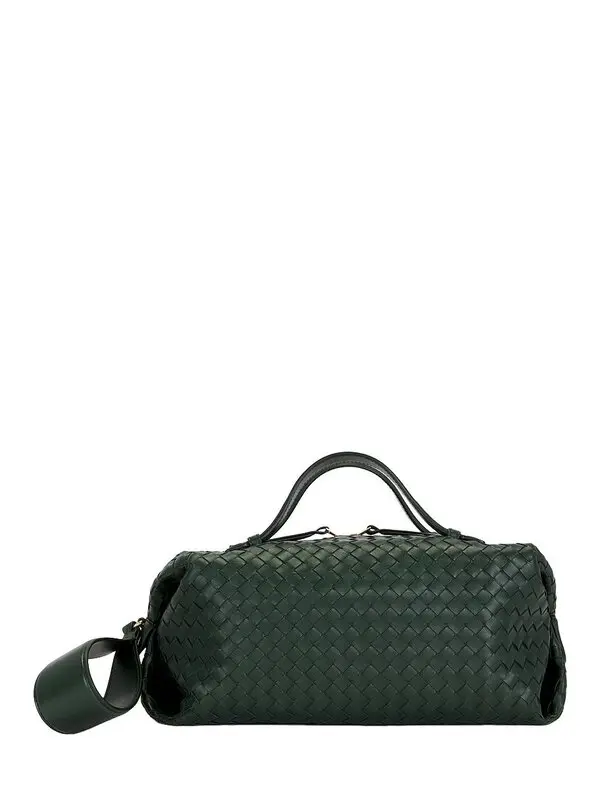 Bottega Veneta Gioco Shoulder Bag - Alpine Green & Brass Vibrato