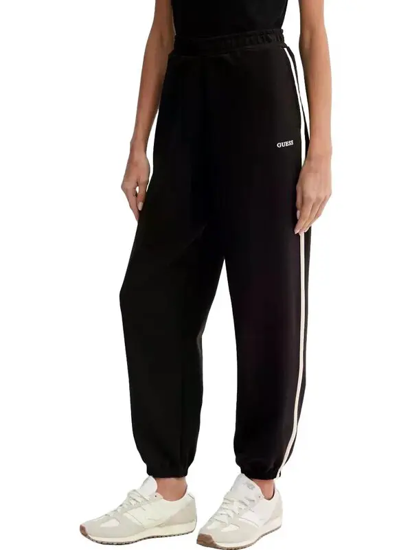 Guess Jasmine Logo-print Track Pants - Black