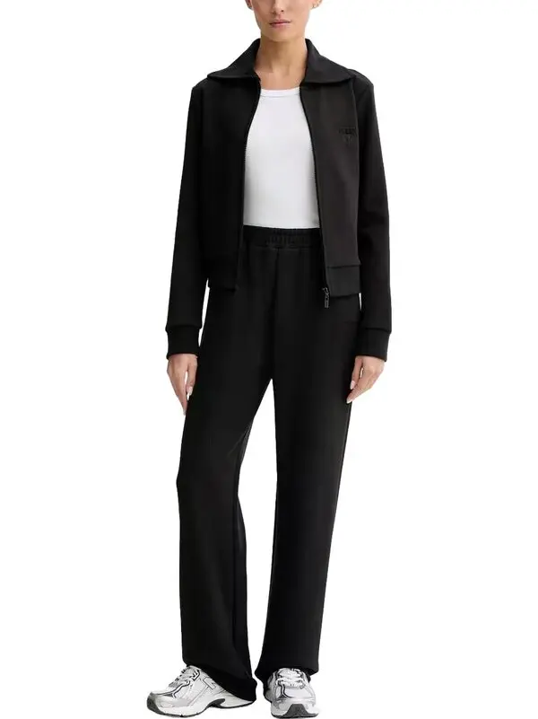 Guess Embroidered Logo Track Pants - Black