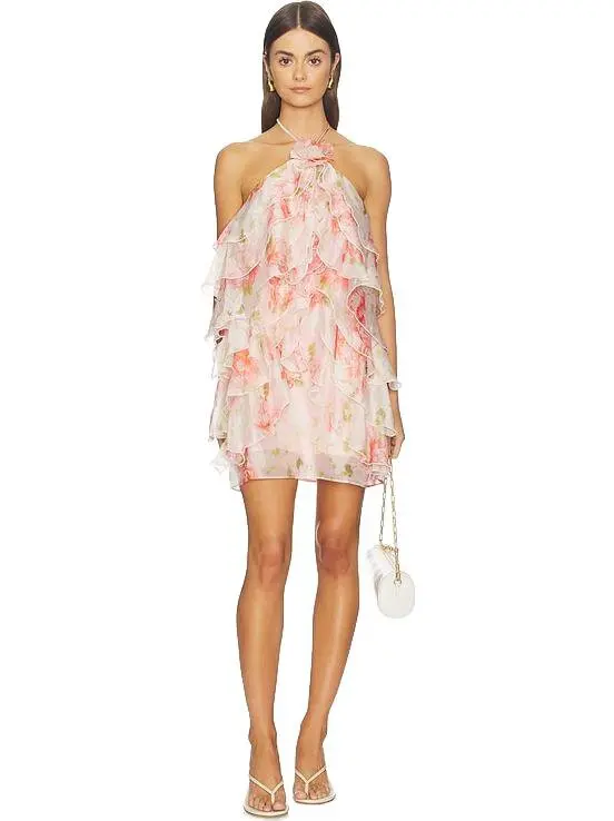 Astr The Label Ofra Dress - Blush Floral