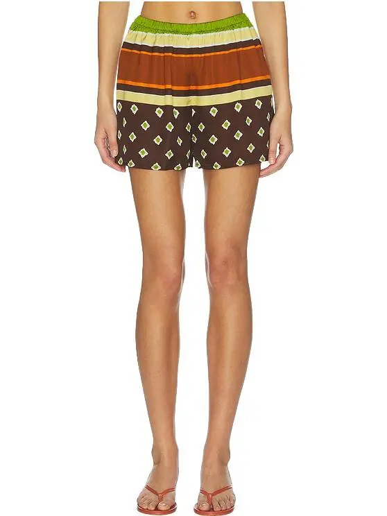 Faithfull The Brand Tia Short - Valencia Stripe