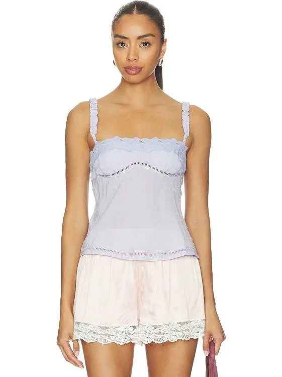 Free People Little Love Tank - Violet Tune