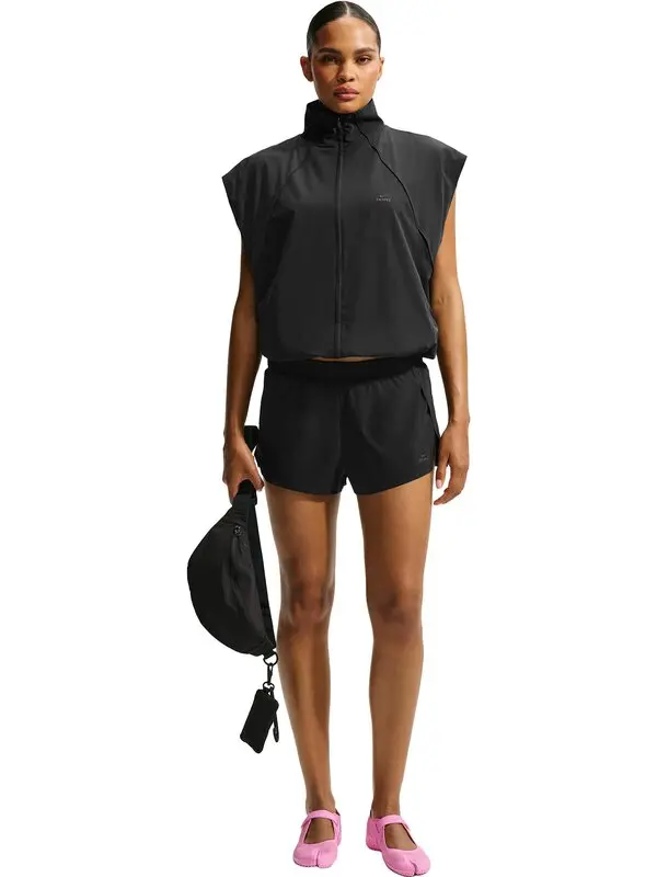 Nike Skims Stretch Nylon Runner Shorts - Black