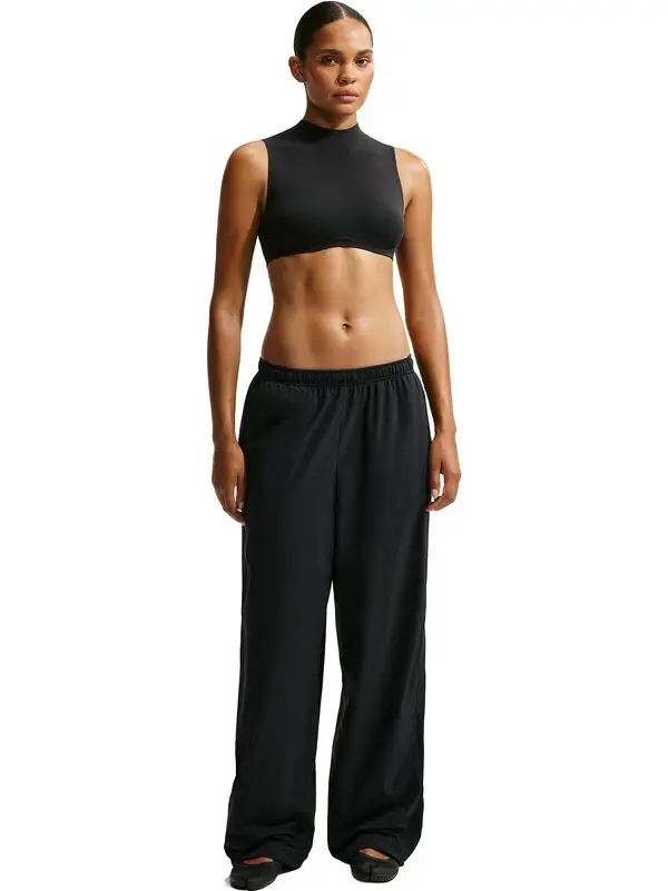 Nike Skims Stretch Nylon Oversized Pants - Black