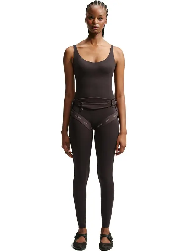 Nike Skims Studio Stretch 29" Bodysuit - Brown